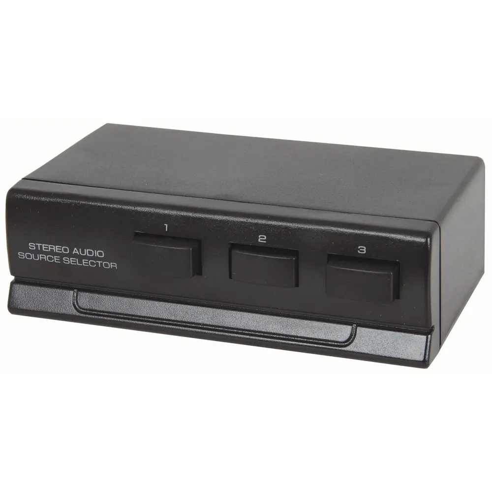 2-Way A/V Selector Switch | Jaycar New Zealand
