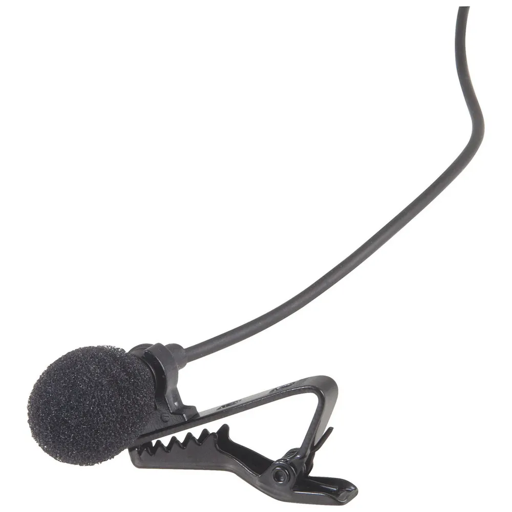 Digitech Stereo Lapel Microphone with Headphone Outlet | Jaycar New Zealand