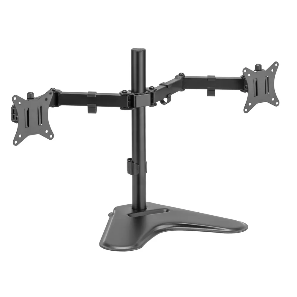 17-32 inch Dual Monitor Desk Stand 9Kg | Jaycar New Zealand