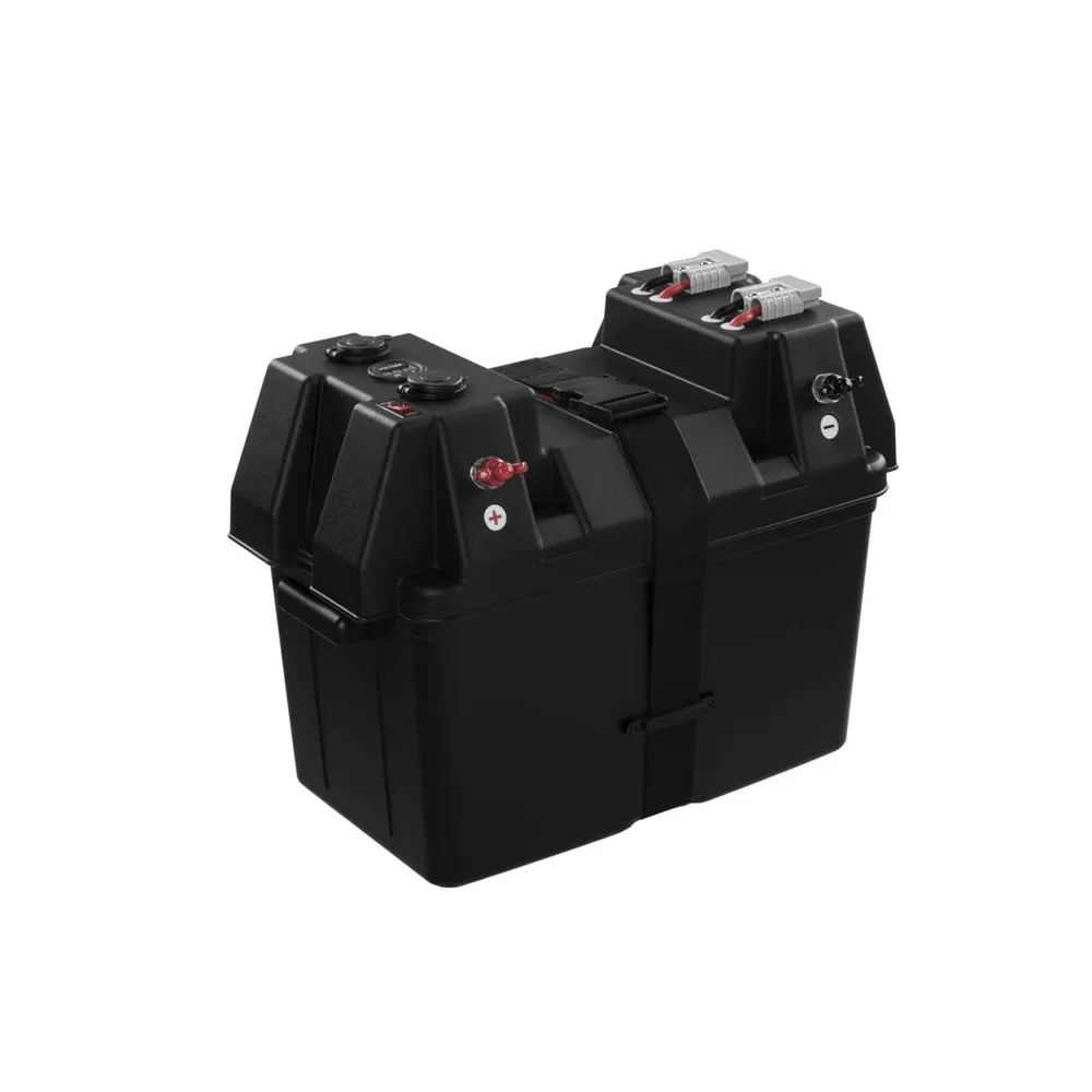Powertech Battery Box with Power Accessories | Jaycar New Zealand