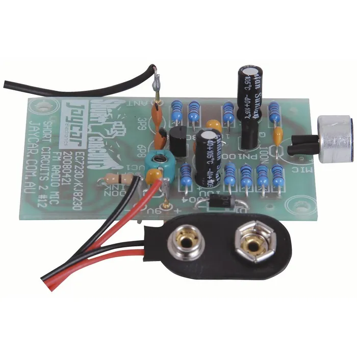 Short Circuits Two Project - Simple FM Bug | Jaycar New Zealand
