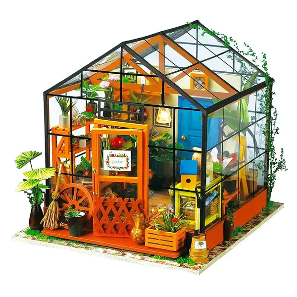 ROKR Cathys Flower house DIY Miniature House Kit | Jaycar New Zealand