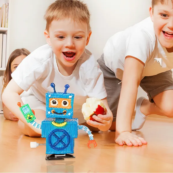 Walking Robots 3D Printer Pen Stencil | Jaycar New Zealand