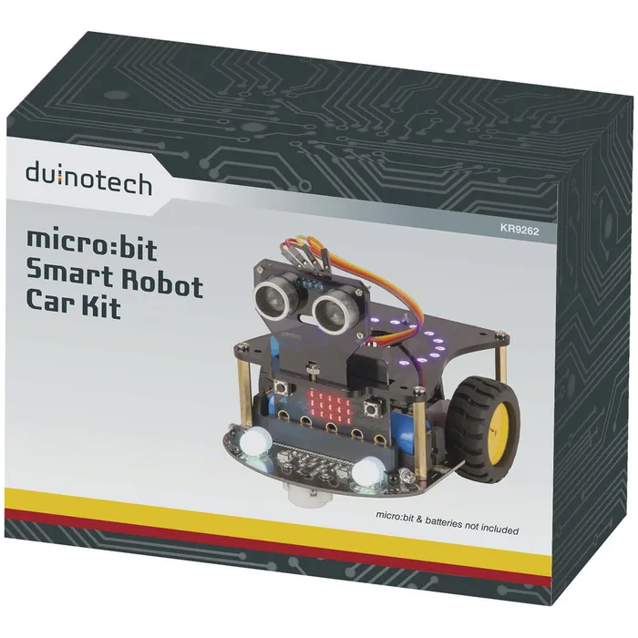 Duinotech Mini Smart Car Robot Kit with Micro:bit - STEM | Jaycar New ...