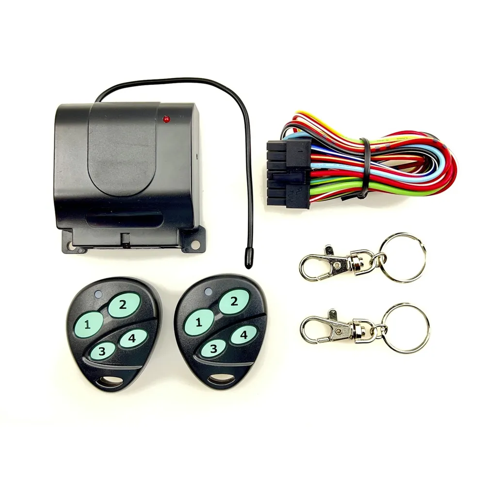 4-Channel W/less Rmt Ctrl Relay with 2 Key Fob | Jaycar New Zealand