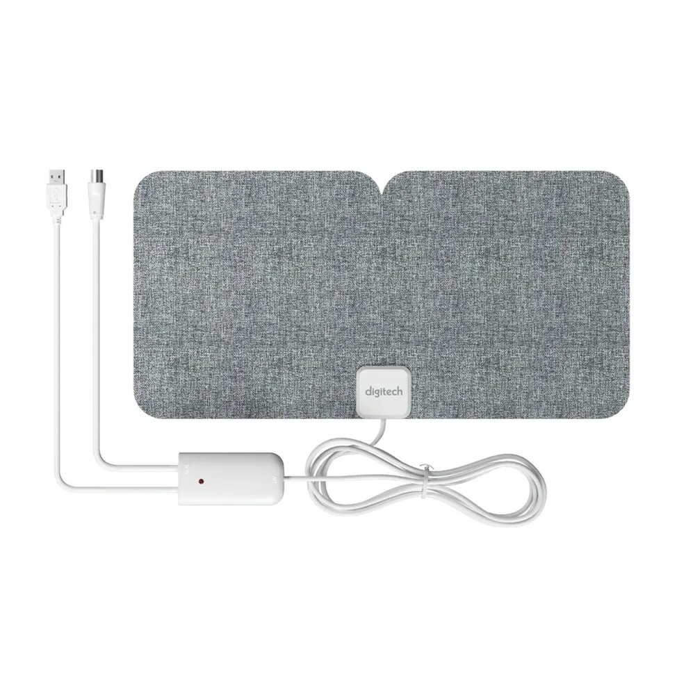 Ultra Thin Foldable Indoor TV UHF/VHF Antenna - Grey Fabric | Jaycar ...