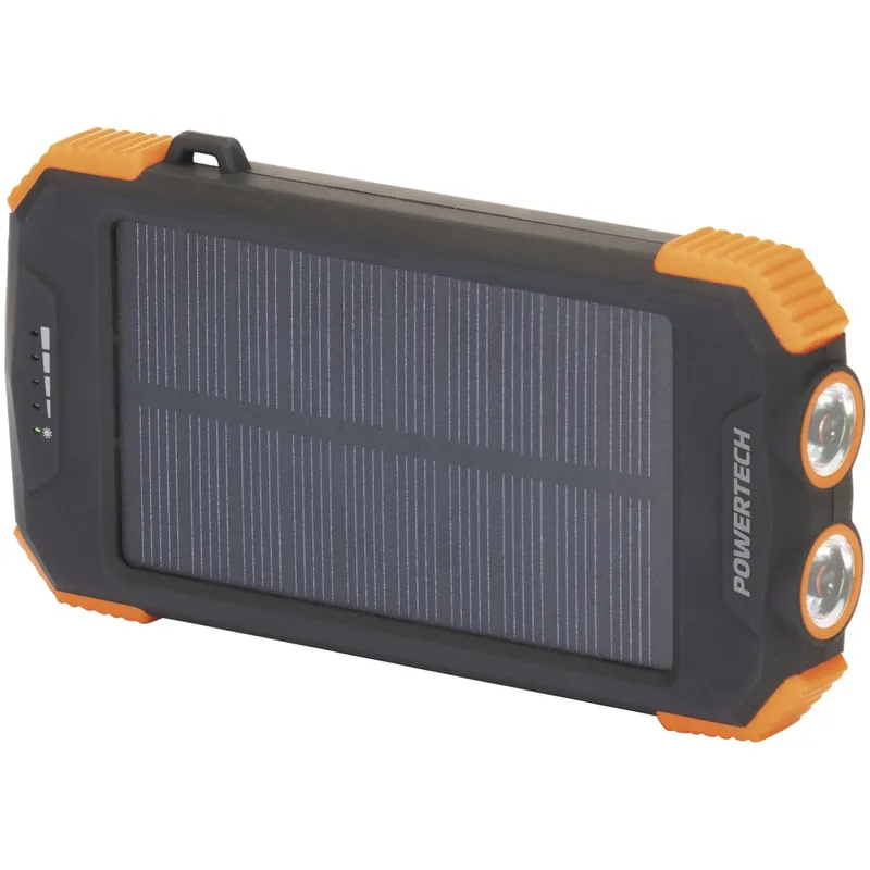 10,000mAh Water Resistant Power Bank with Wireless QI + Solar ...