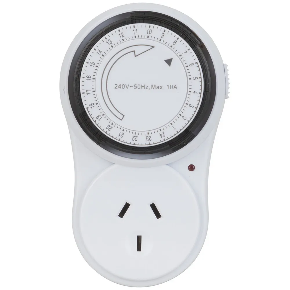 24 Hour Mechanical Timer A-N Switch | Jaycar New Zealand