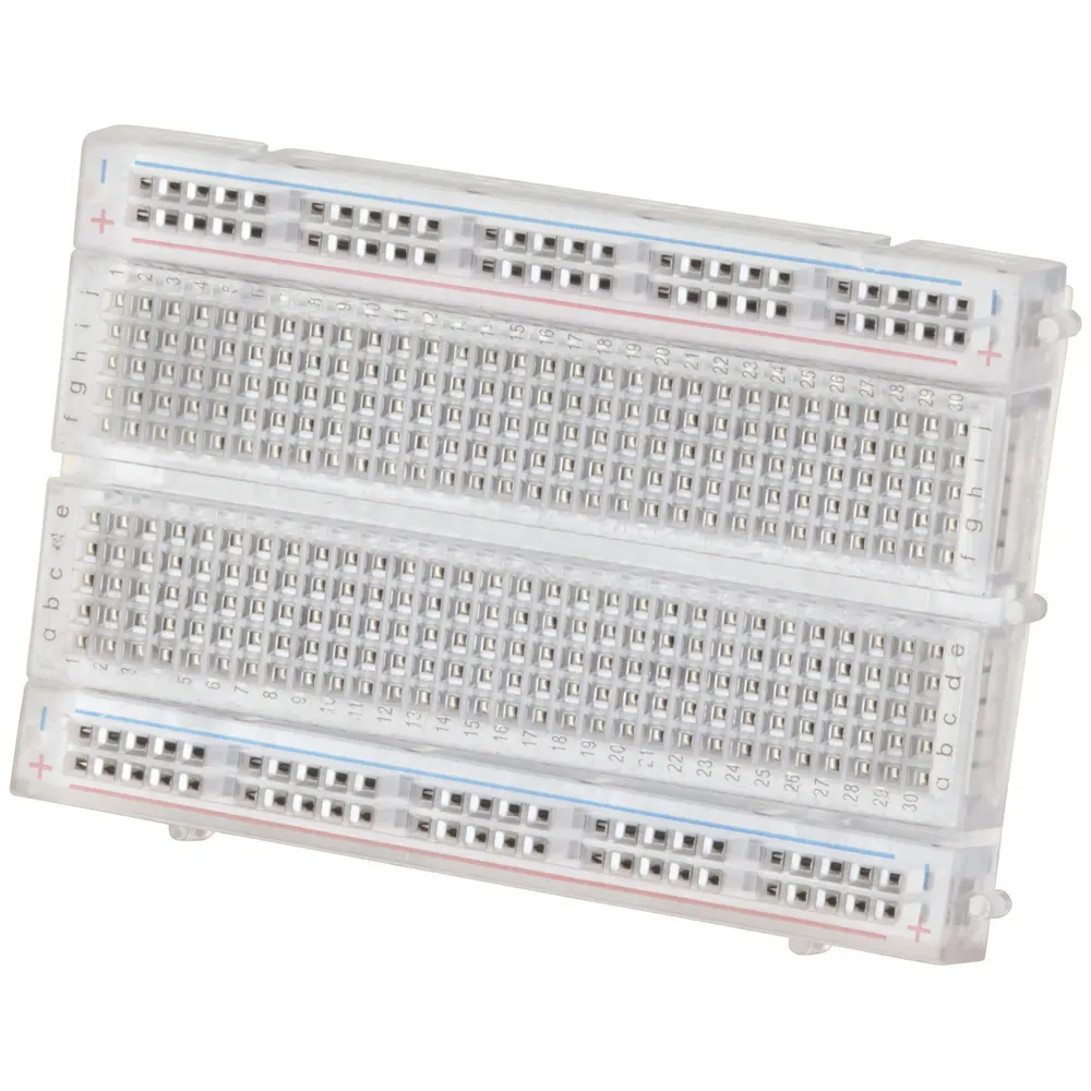 Solderless Breadboard with Power and I/O Breakout Board | Jaycar New ...