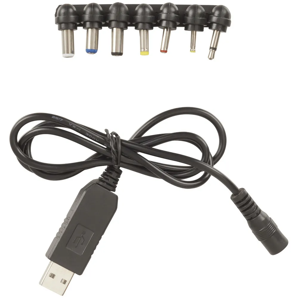 Universal USB 12V Step-Up Power Cable | Jaycar New Zealand