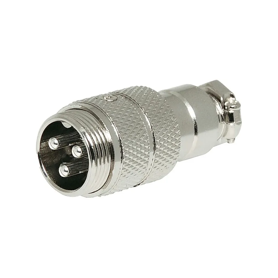 3 Pin Line Male Microphone Connector | Jaycar New Zealand