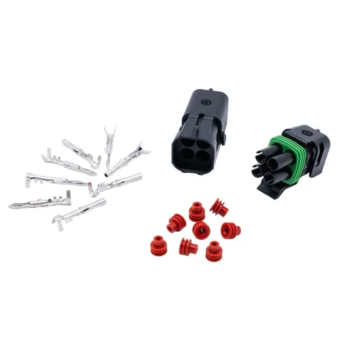 Automotive Waterproof FS Plug and Socket Set - 4 way | Jaycar New Zealand