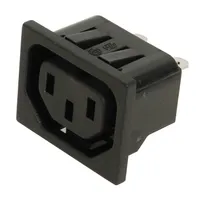 Female IEC Panel-Mount Socket | Jaycar New Zealand