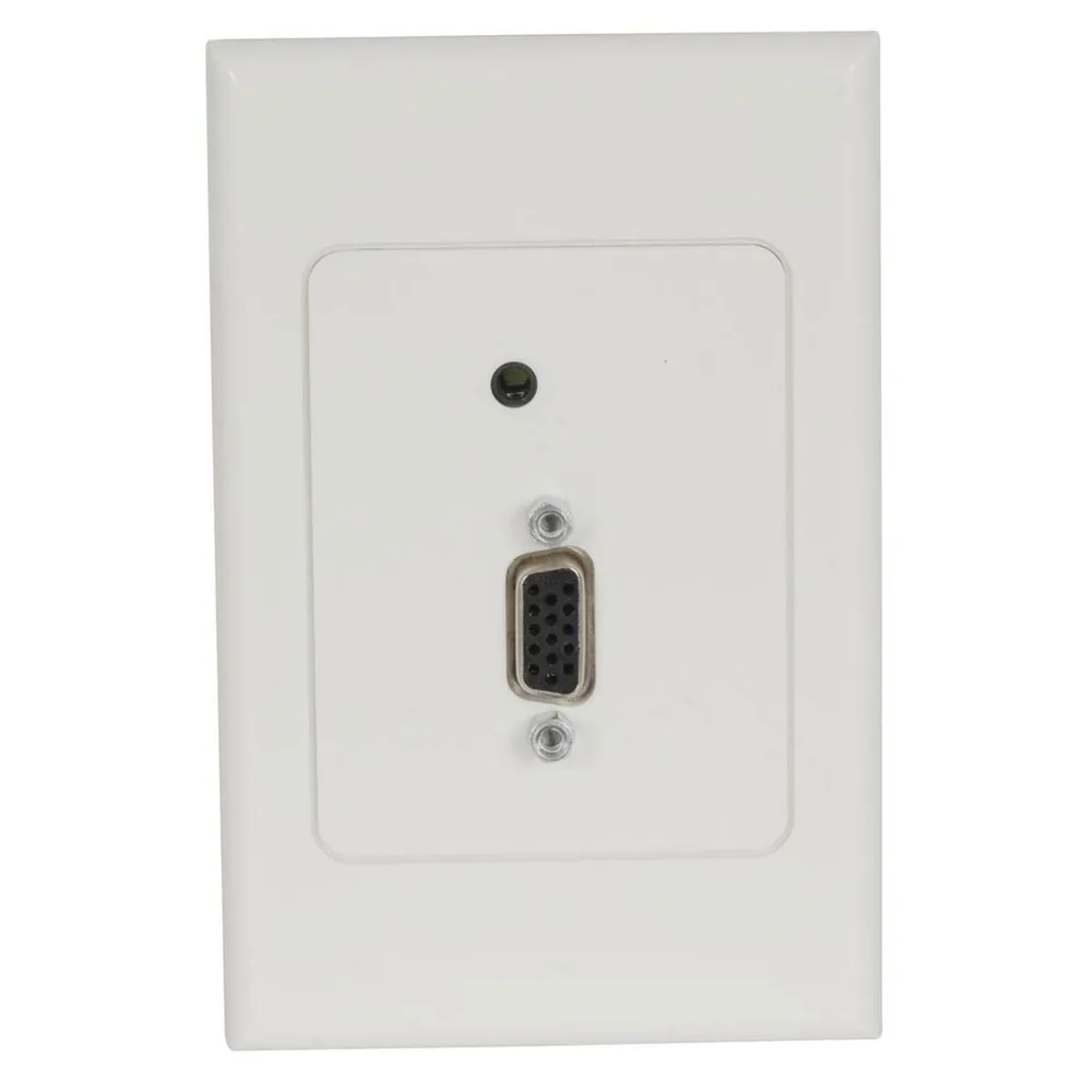 VGA Wallplate with 3.5mm Audio Socket | Jaycar New Zealand