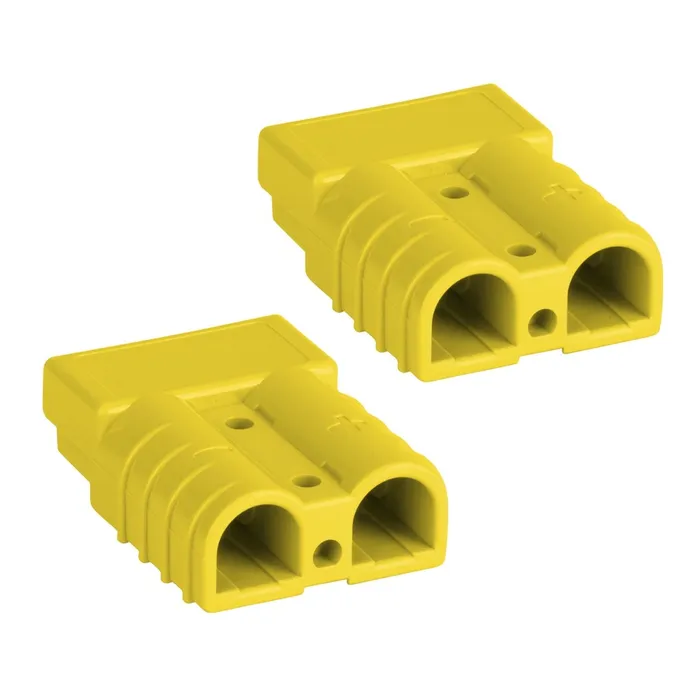 High Current 50A Connector Twin Pack - Yellow | Jaycar New Zealand