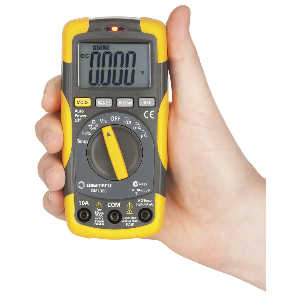 Cat III Multimeter with Temperature | Jaycar New Zealand