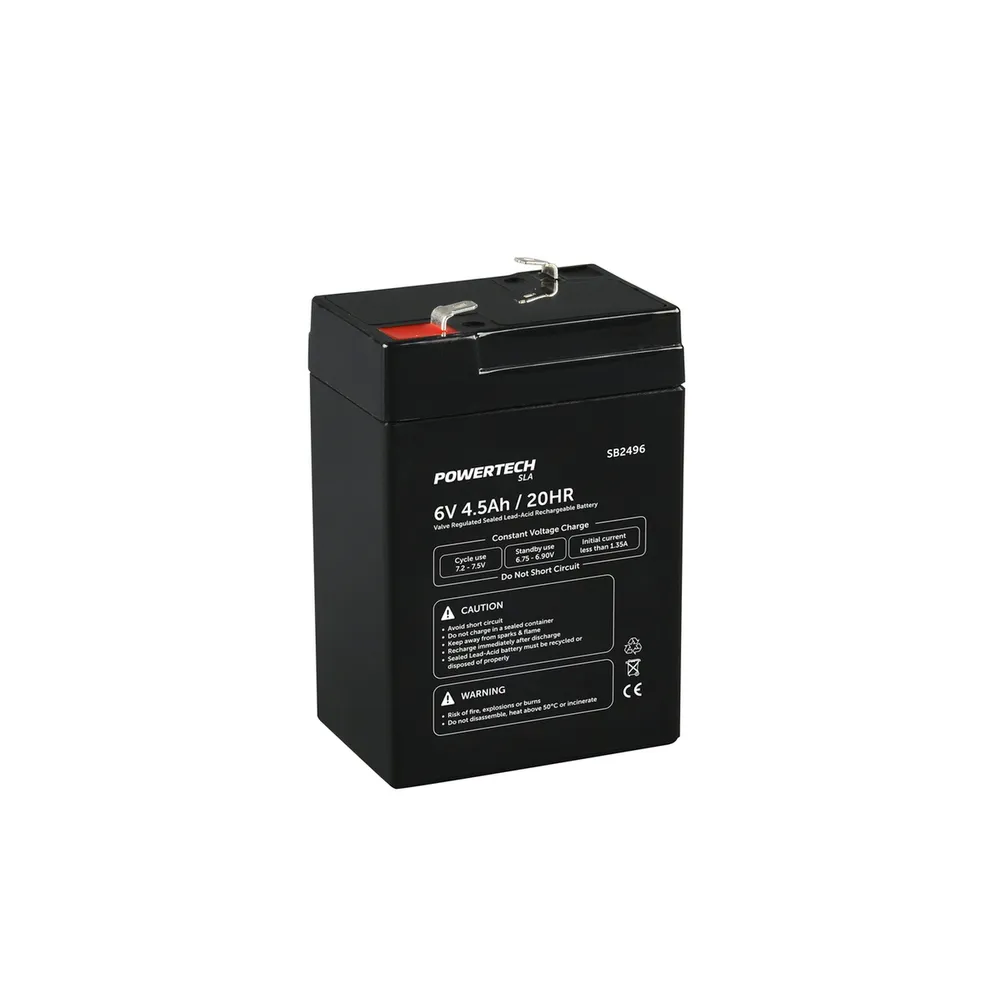 6V 4.5Ah SLA Battery | Jaycar New Zealand