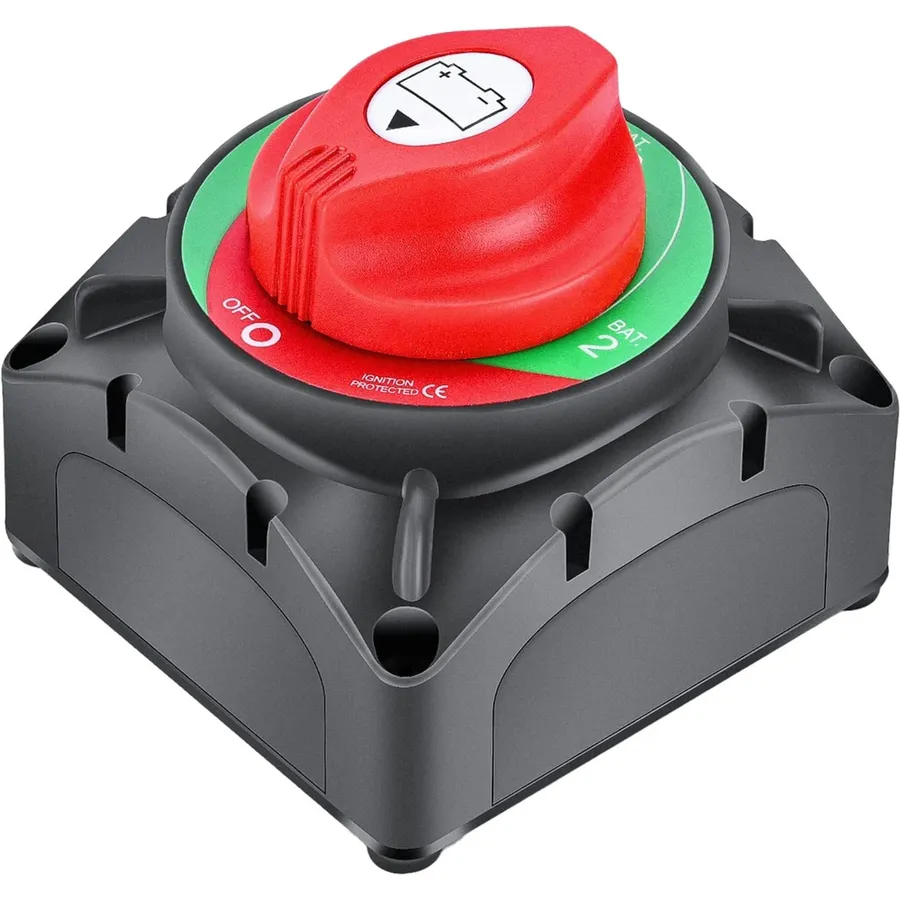 High Current Battery Isolator Switch with Lockout Plate | Jaycar New ...