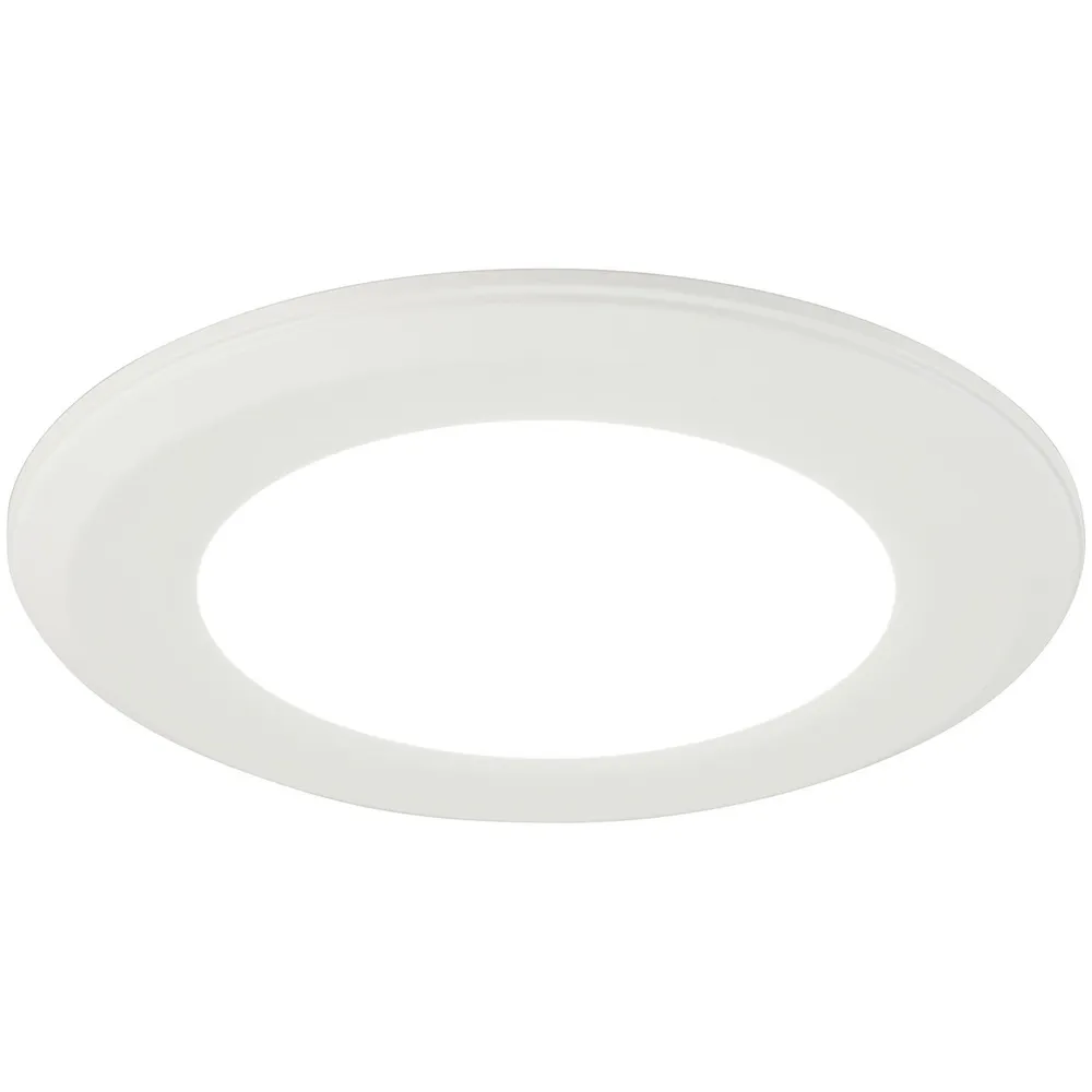 Ultra-Thin LED Panel Roof Light, 6W, 120mm, Cool White | Jaycar New Zealand