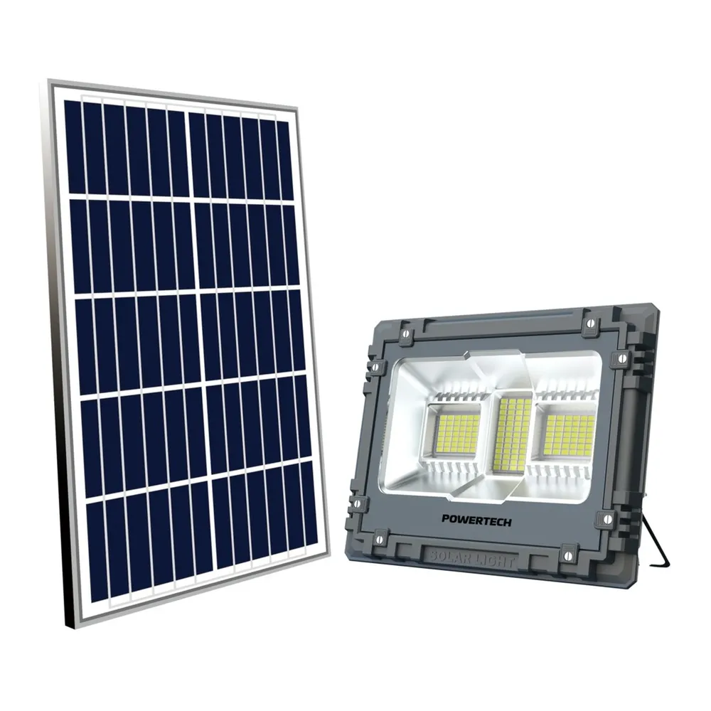 100W Solar Rechargeable LED Flood Light | Jaycar New Zealand