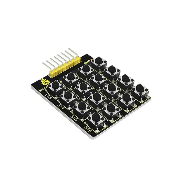 Large Button 4*4 Matrix Keypad for Arduino | Jaycar New Zealand