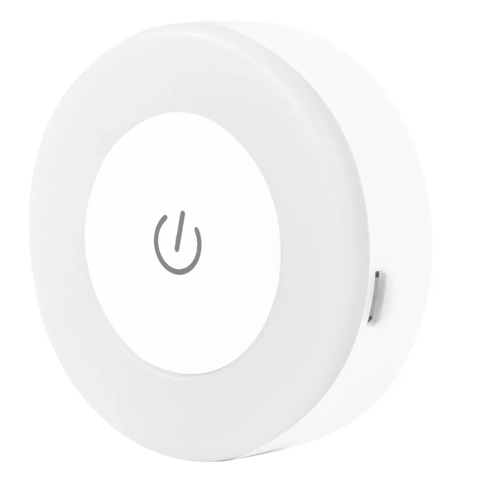 0.6 Watt 6CM Round Cabinet Light With Touch Control - 3 Colour Temp ...