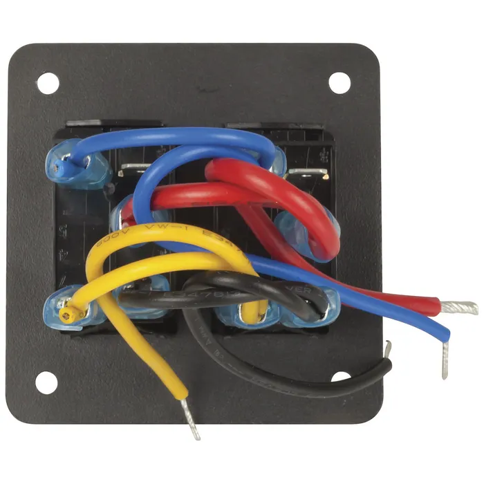 2 Way Illuminated Blue Rocker Switch Panel | Jaycar New Zealand