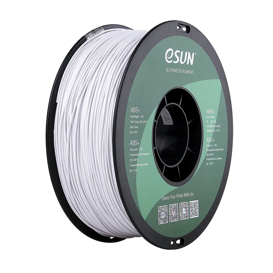 eSUN Silver ABS+ Filament 1kg 1.75mm | Jaycar New Zealand