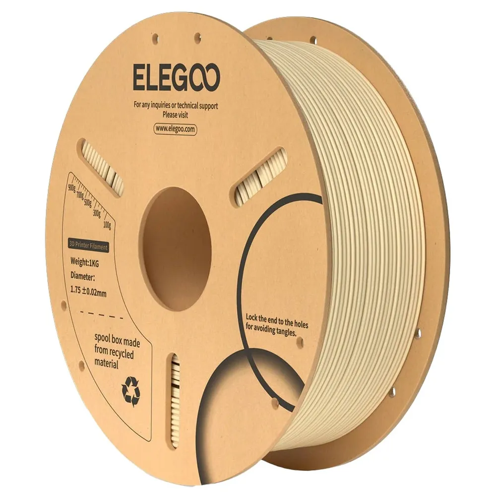 Elegoo PLA filament Beige 1.75mm 1kg | Jaycar New Zealand