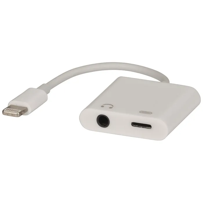 2-In-1 Lightning™ and 3.5mm Audio Adaptor | Jaycar New Zealand