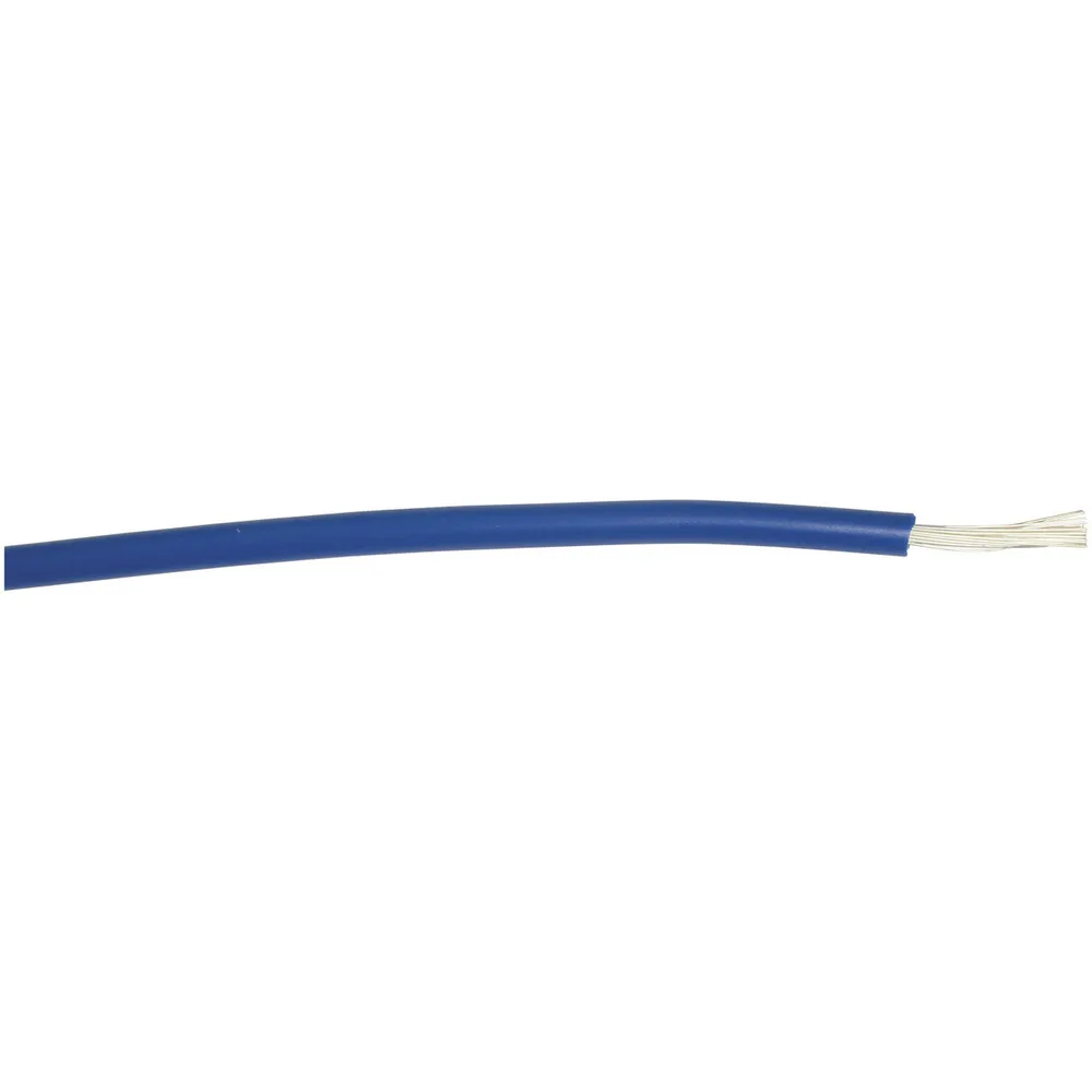 10A Heavy Duty Hook-up wire - Blue - Sold per metre | Jaycar New Zealand