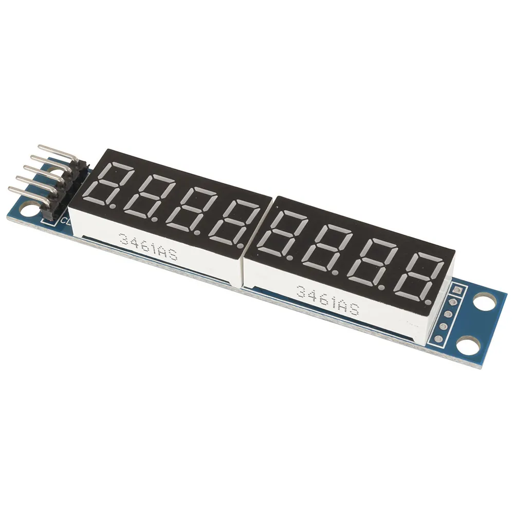 Arduino Compatible 8-Digit 7-Segment Display | Jaycar New Zealand