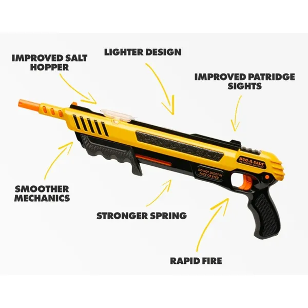 BUG-A-SALT CRUSH 3.0 Yellow Salt Rifle | Jaycar New Zealand