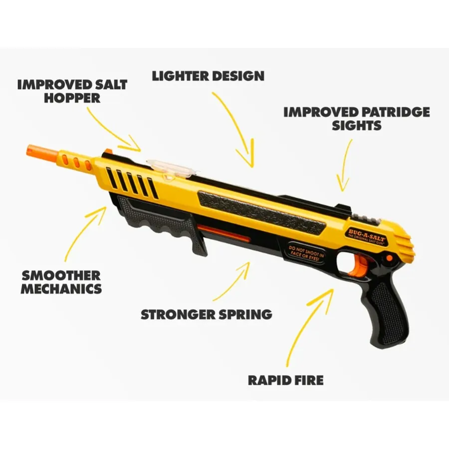BUG-A-SALT CRUSH 3.0 Yellow Salt Rifle | Jaycar New Zealand