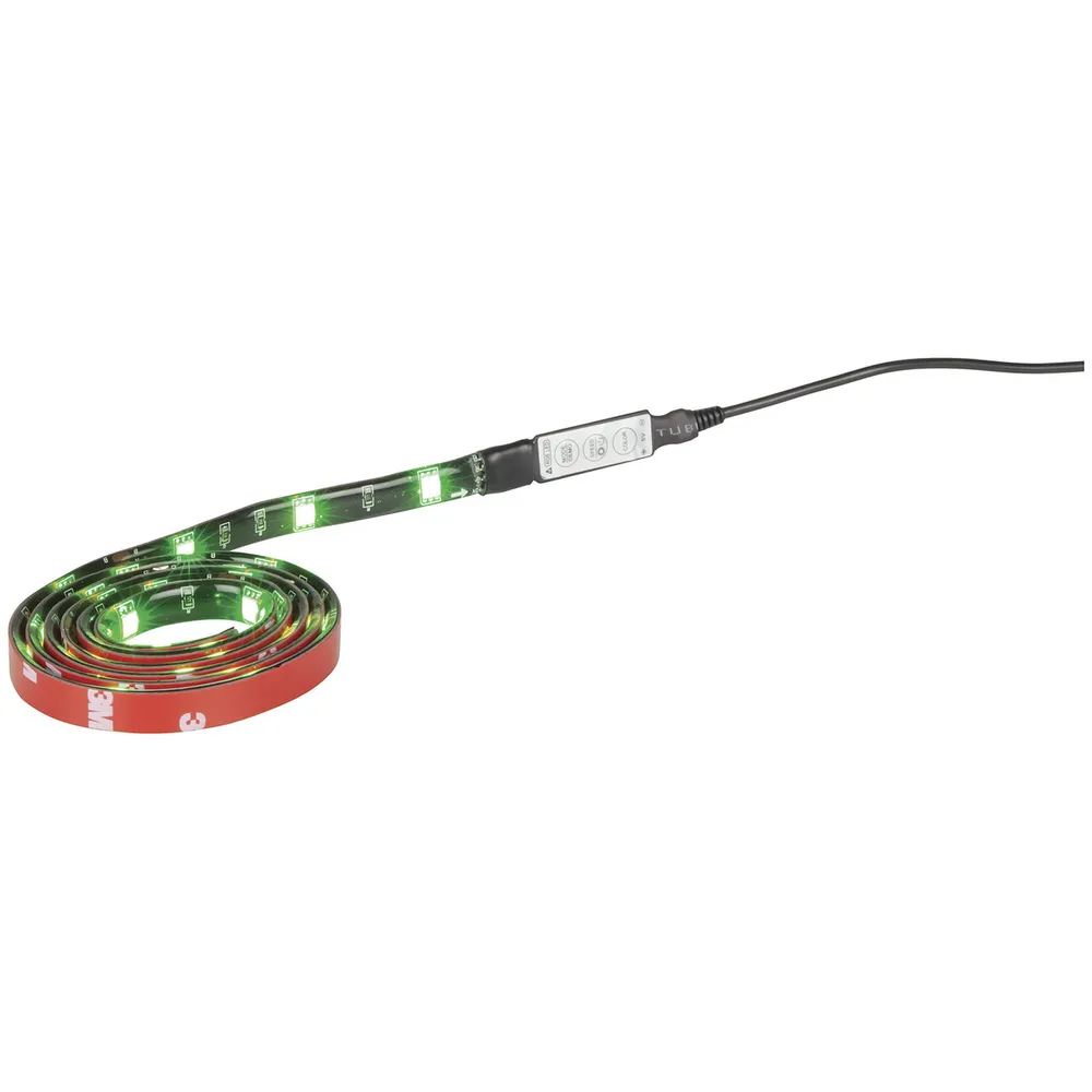 USB Powered Trimmable RGB LED Strip Light 1m | Jaycar New Zealand